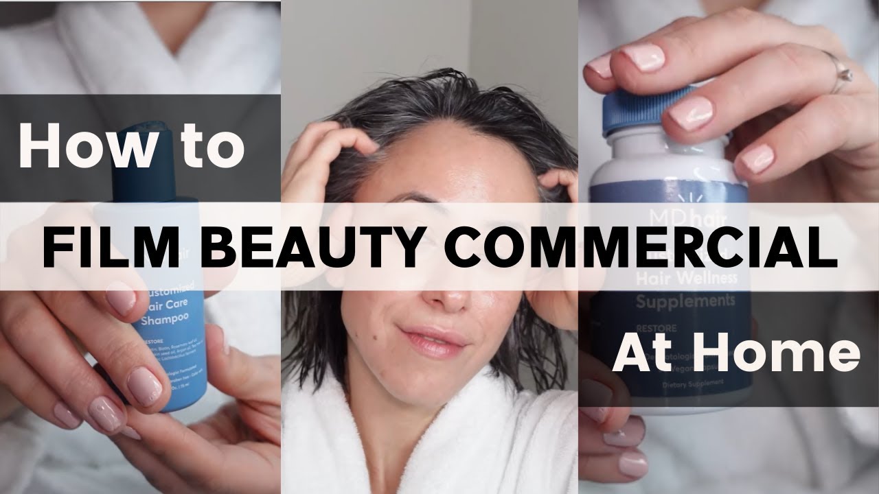 How to film product commercial at home (behind the scenes) - YouTube