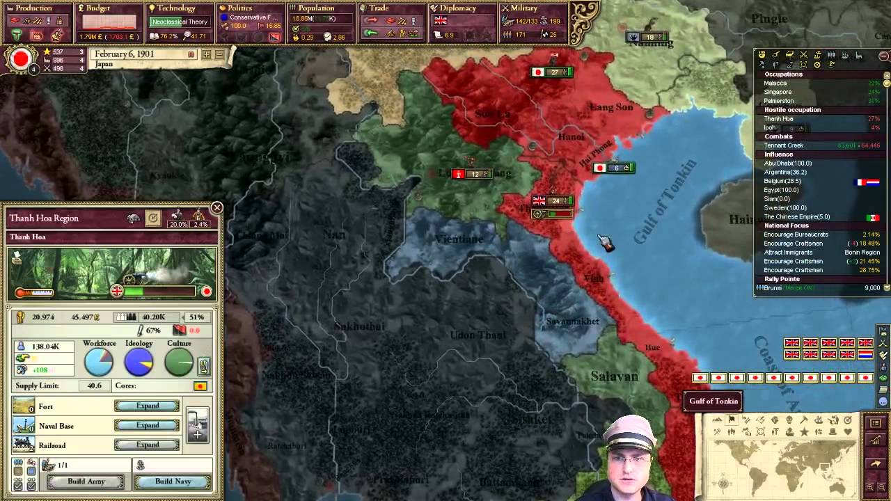 Victoria 2 - Japan - Part 36 - YouTube