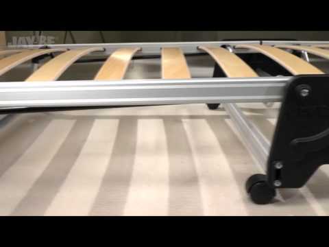 Beds.ie - Jaybe - Aluminium Frame with a Sprung Slatted Base - YouTube