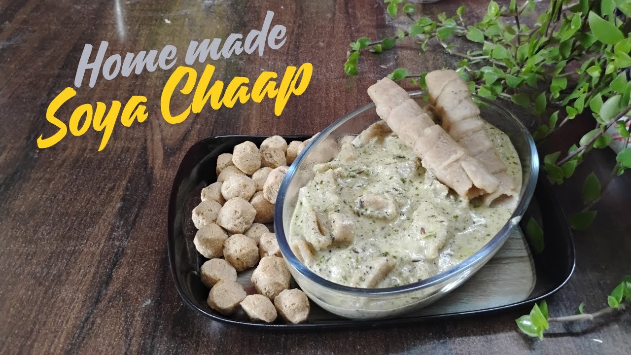 Homemade Soya Chaap Recipe | How to make Soya Chaap #Nonvegalternative ...