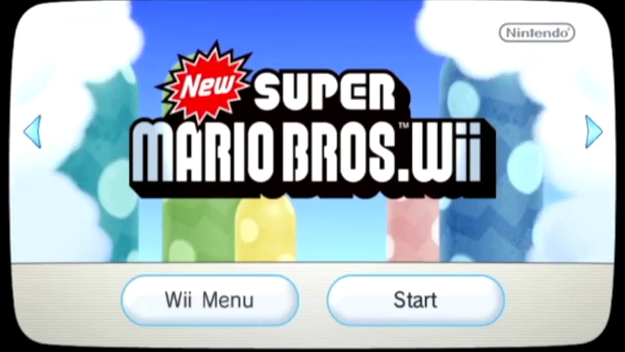 New Super Mario Bros. Wii crashes your Wii - YouTube