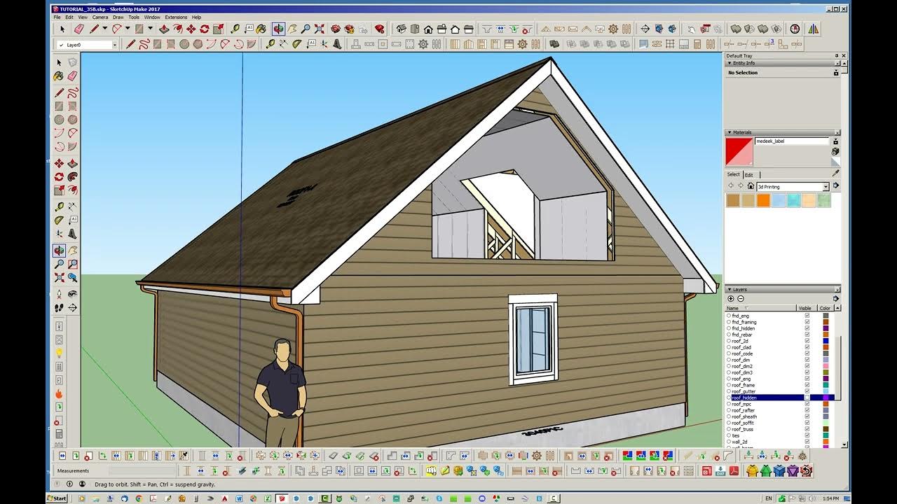 Medeek Truss Plugin Tutorial 21 - Attic Trusses - YouTube
