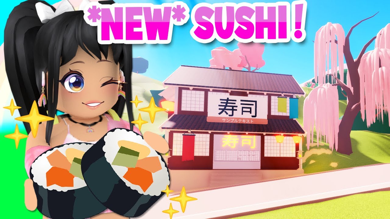 *NEW* SUSHI RESTAURANT OPEN in CLUB ROBLOX UPDATE - YouTube