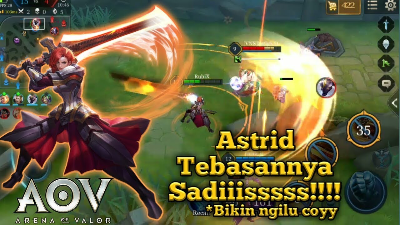 Arena of Valor - Astrid Gameplay - YouTube