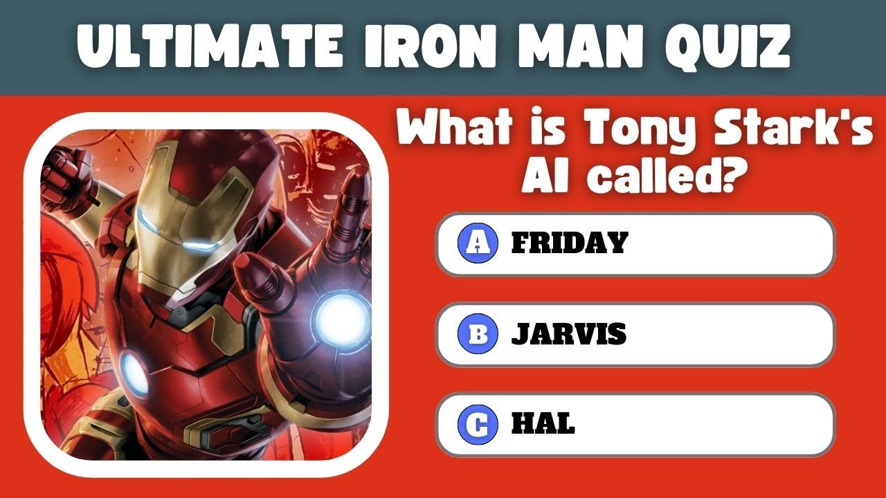 Only Real Iron Man Fans Can Ace This Trivia Quiz! 🚀 - YouTube