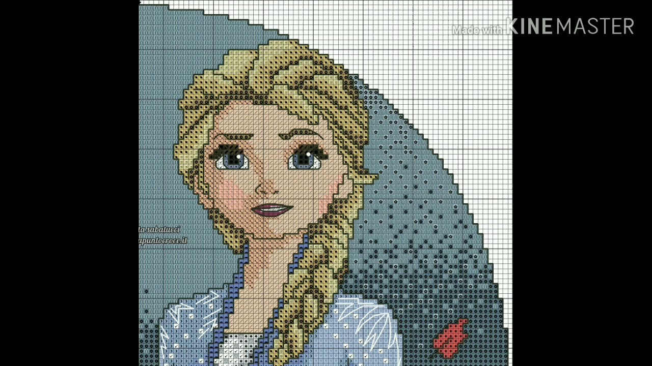 FROZEN C2C BATTANIYE MODELI / FROZEN BLANKET C2C PATTERN - YouTube