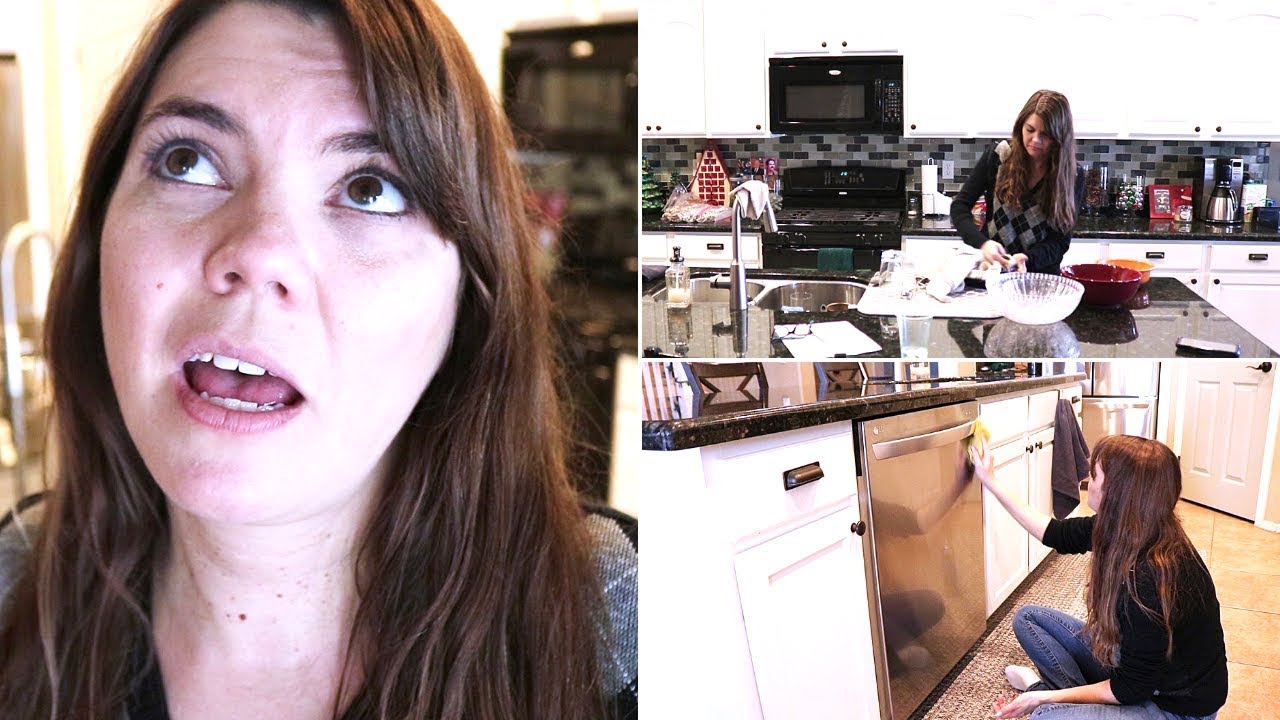 AFTER PARTY KITCHEN SPEED CLEANING // CLEAN WITH ME - YouTube
