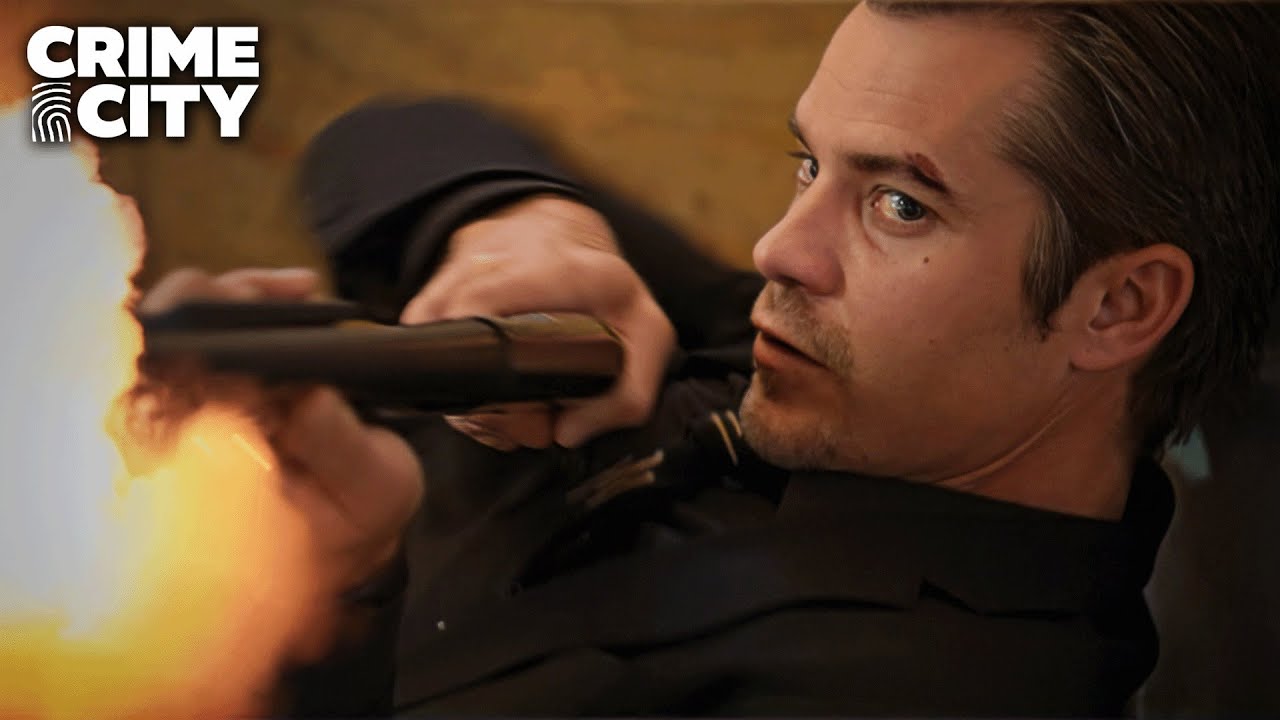 Raylan and Winona's Car Ambush | Justified (Timothy Olyphant, Natalie ...
