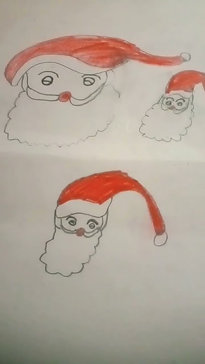 رسم متنوع لبنتى نخل وشجر بابا نويل هيانرسمونلعب Youtube