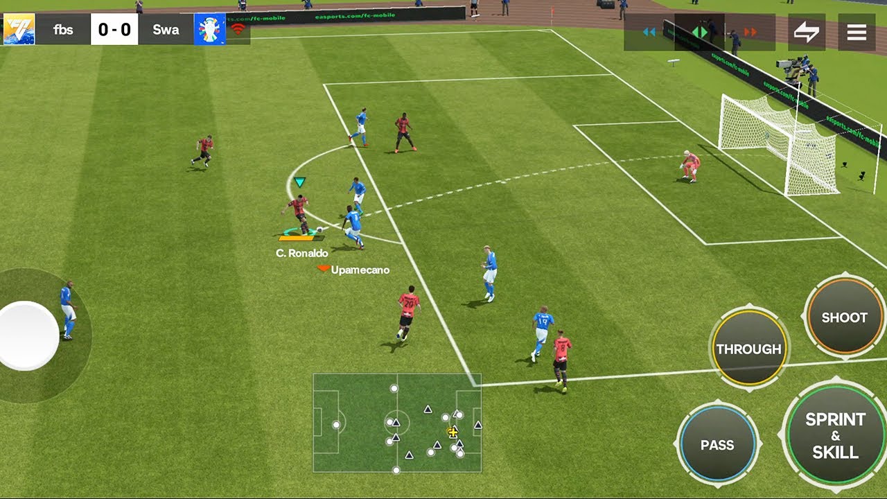 Cristiano Ronaldo Outside Box & Kante Pressing Tactics - EA FC 24 ...