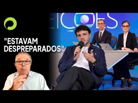 RENAN SANTOS NA GLOBO: O DEBATE SOBRE A POSTURA DE TRALLI E RENATA VASCONCELLOS