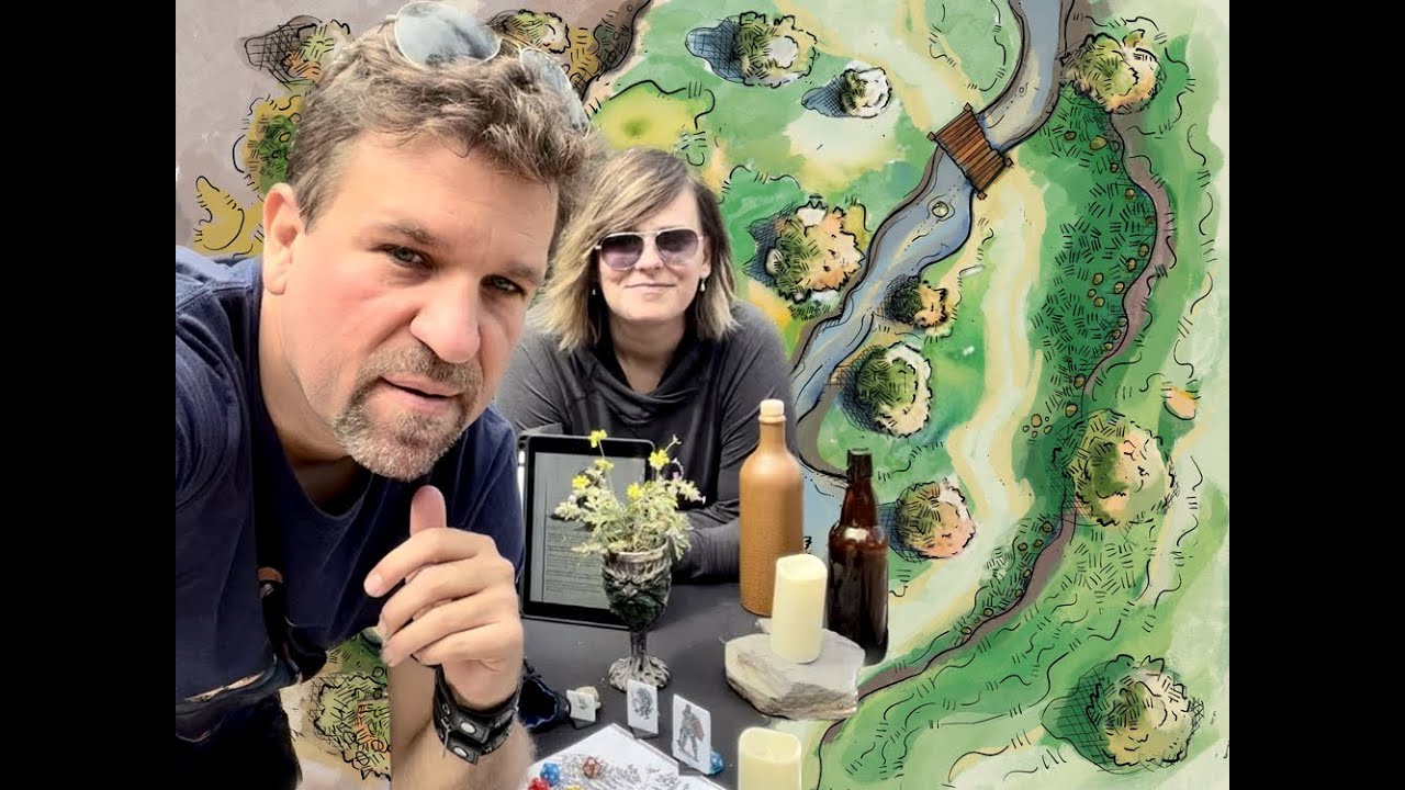 How to Play TTRPGs in the Forest and a Free DnD Forest Map - YouTube