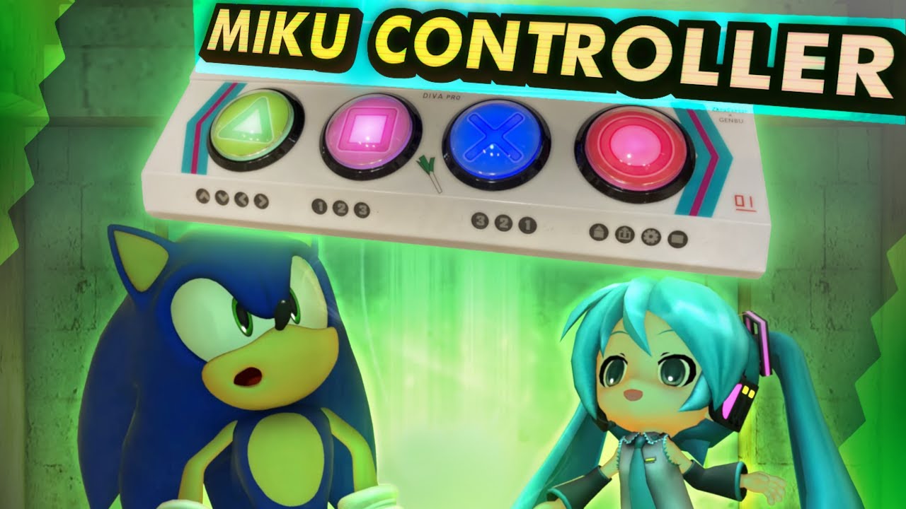 Sonic Unleashed: The Miku Controller Challenge - YouTube