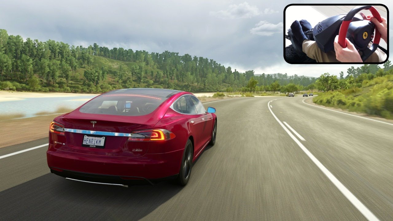 Forza Horizon 3 - Tesla Model S P90D - YouTube