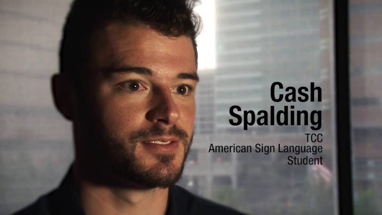 Meet Cash: American Sign Language Student - YouTube