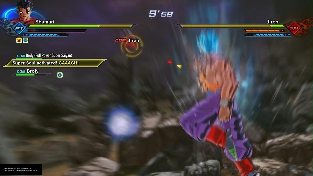 Fighting with different Broly's (DBZ Broly) and (DBS Broly) - YouTube