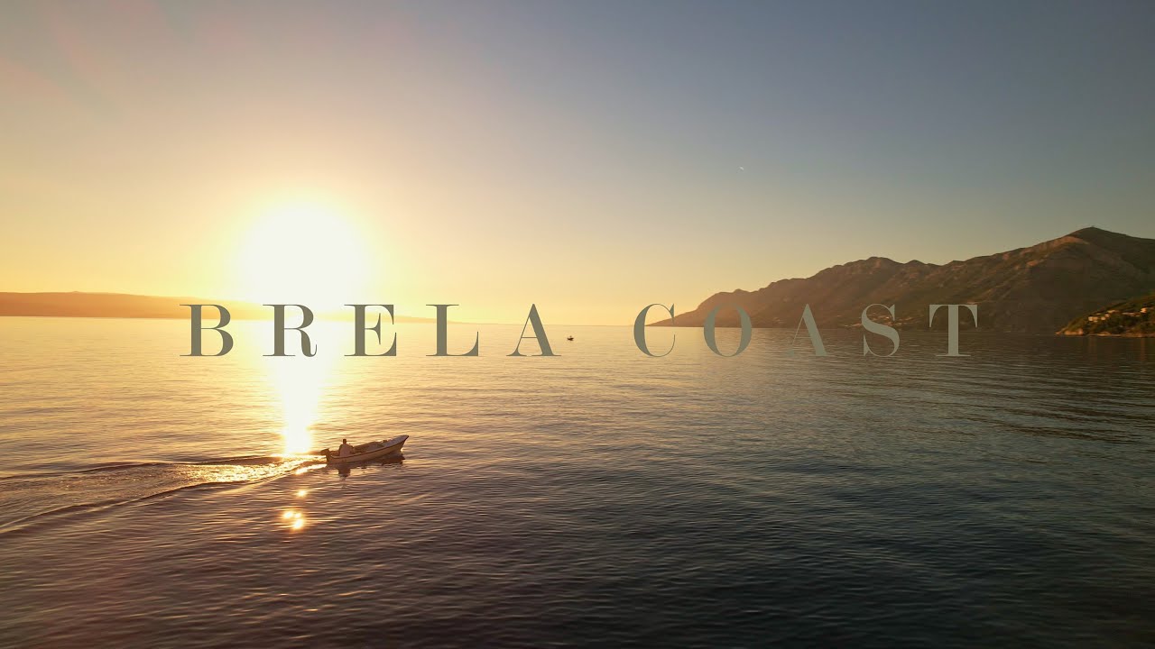 Brela Coast 4K Drone View - YouTube