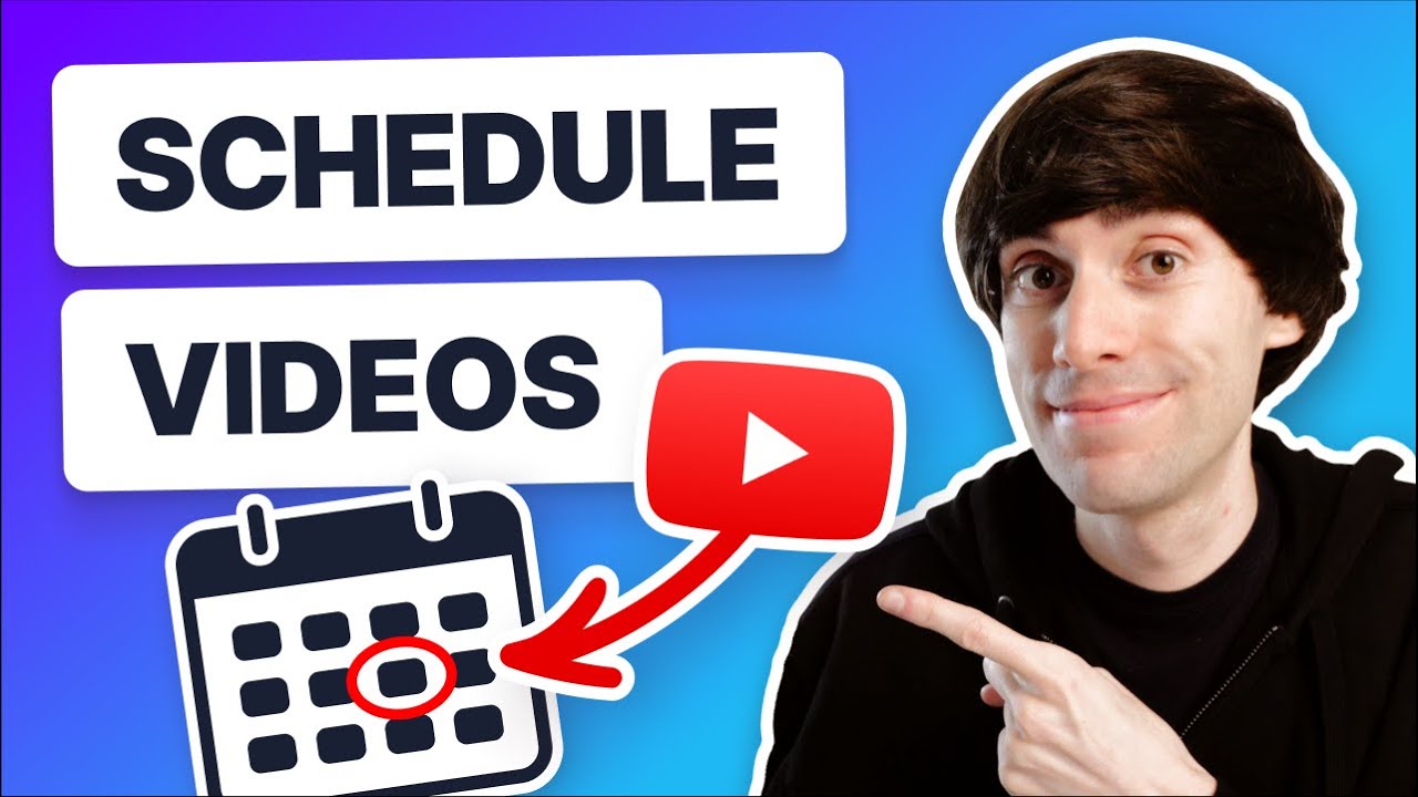 How to Schedule a Youtube Video Upload in 2022 - Quick & Easy! - YouTube
