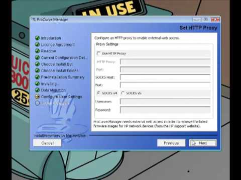 installere - ProCurve Manager - YouTube