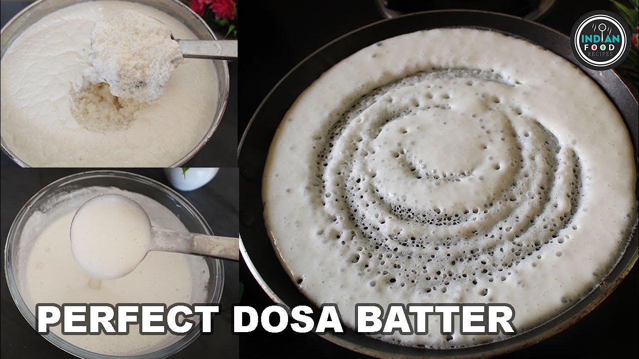 How to Make Crispy Dosa Batter | How to Make Crispy Dosa | Crispy Dosa ...
