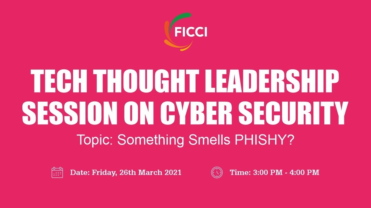 Tech thought leadership session on Cyber Security - YouTube