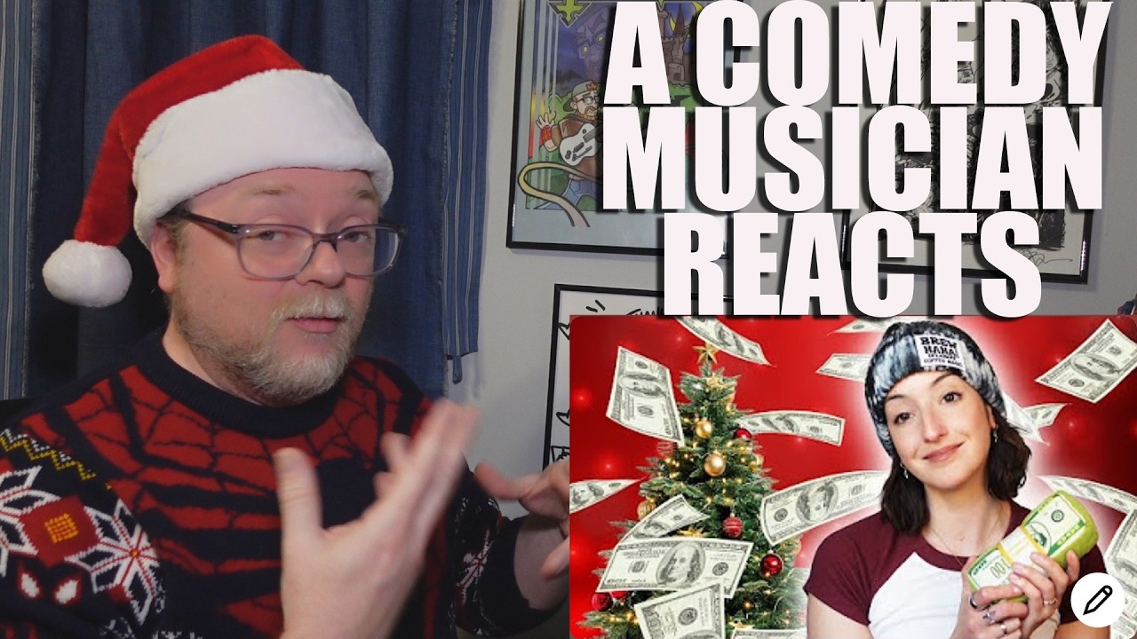 A Comedy Musician Reacts | Christmas 2025 Comedy Songs! (Sad Alex ...