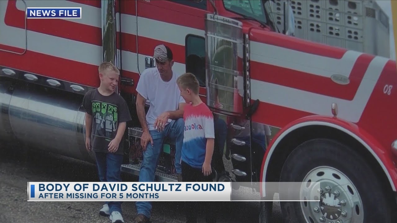 Body Of David Schultz Found - YouTube