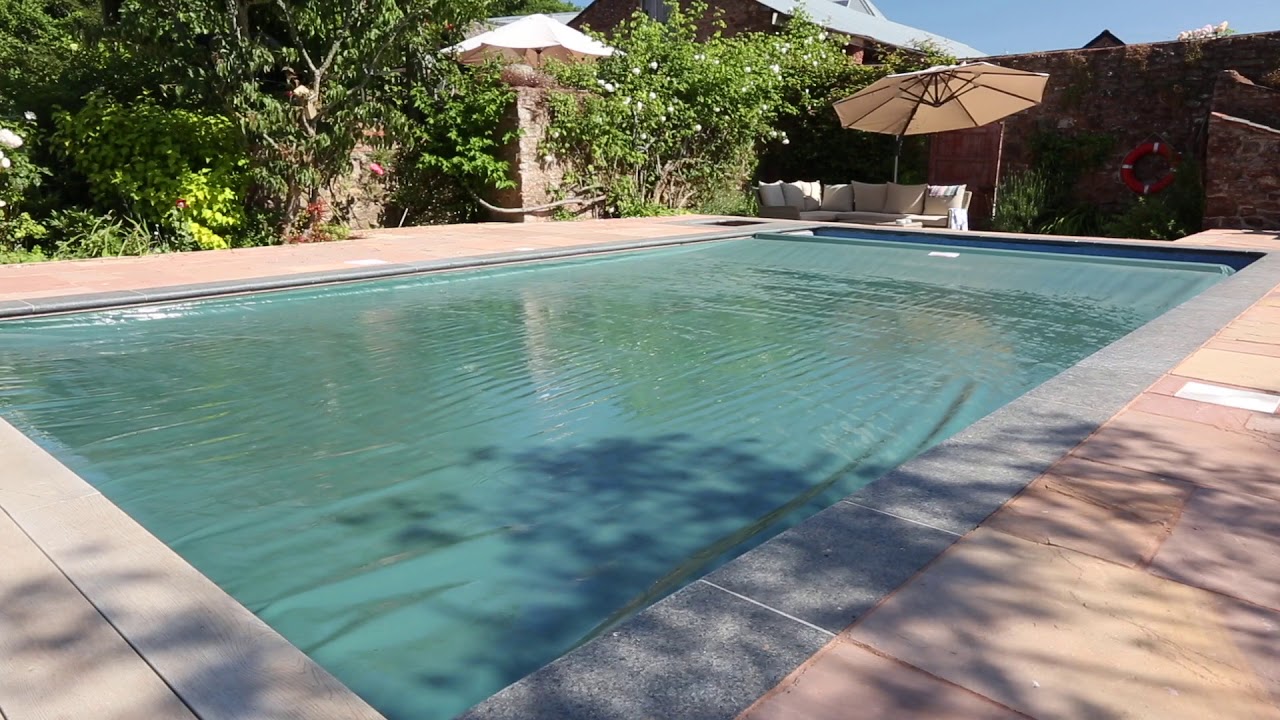 Perfection Pools installation of a Coverstar on a Swimming Pool - YouTube