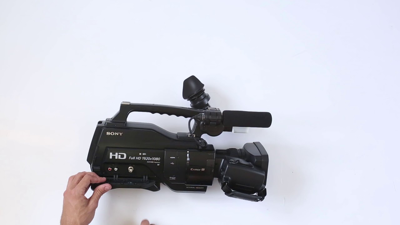 CHEAP FULL HD Sony HXR-MC2500 - YouTube