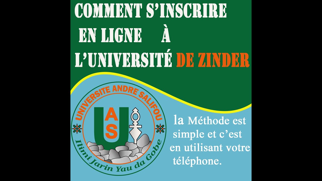 Université de Zinder Pré-inscription à l'université de Zinder. - YouTube