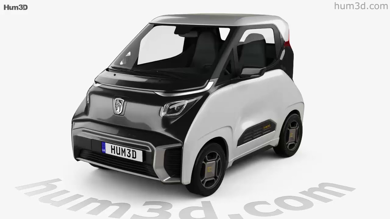 Baojun E200 2021 3D model by 3DModels.org - YouTube