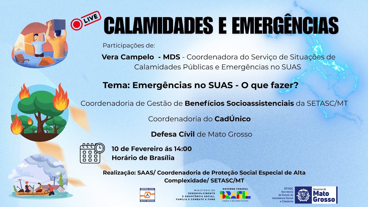 Calamidades e Emergências - YouTube