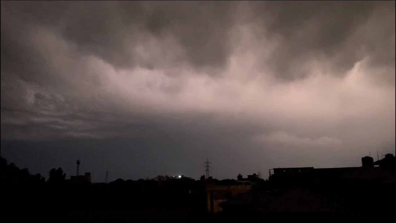 So dangerous weather asmani bijli😳|videos| subscribe |ali khan - YouTube