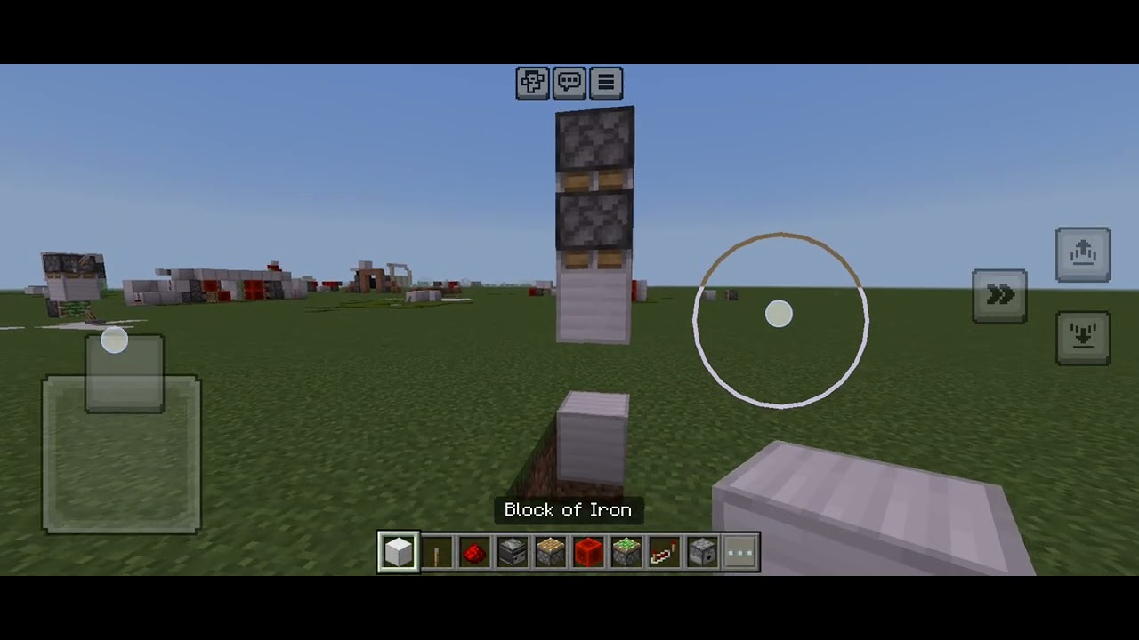 how to make a hydraulic press in Minecraft - YouTube