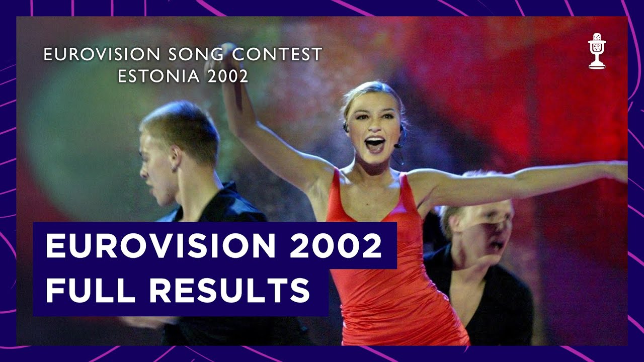 Eurovision Song Contest Tallinn 2002 | Full Results - YouTube