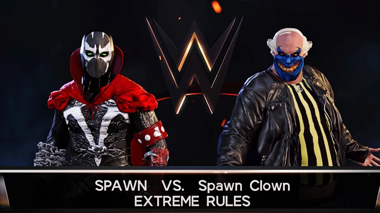 WWE 2k22 - Spawn vs Violator - EXTREME RULES - YouTube