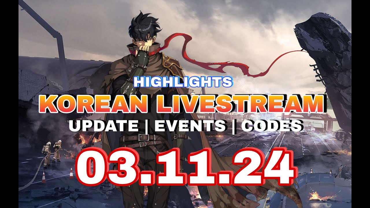 KR LIVESTREAM CODES & HIGHLIGHTS | SOLO LEVELING ARISE - YouTube