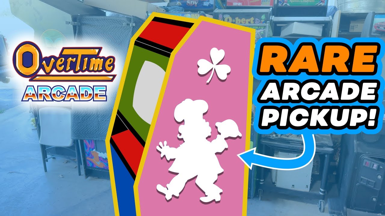 I got a RARE version of a RARE arcade cabinet! 🍅🫛🍌🥧🍉🍦 It's an IRISH ...