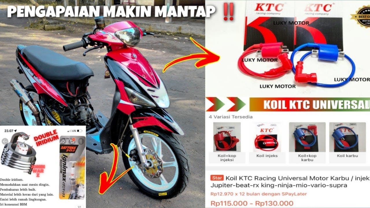 PROJECT MIO EP. 27 | PASANG KOIL RACING MOTOR JADI IRIT⁉️ - YouTube