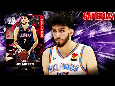DARK MATTER CHET HOLMGREN IS A TOP TIER PF OR C IN NBA 2K25 MyTEAM ...