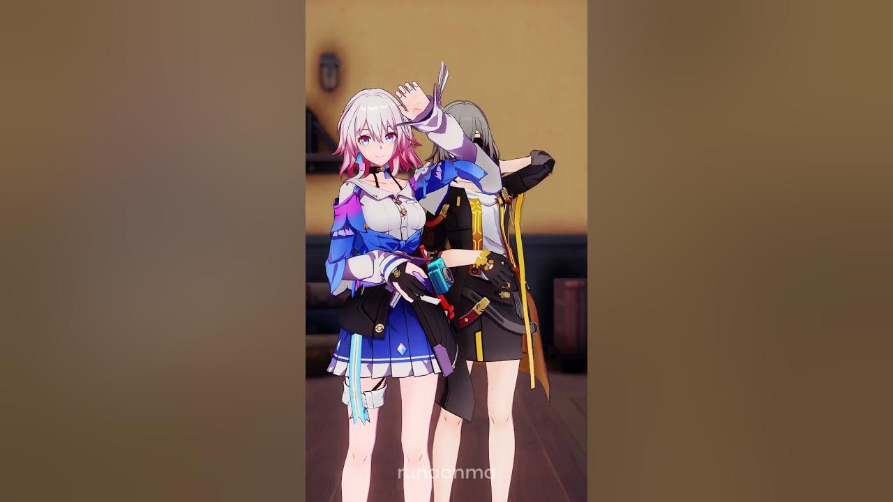 【MMD Honkai Star Rail】Duo Genius - Tuca - tuca #march7th #trailblazer #honkaistarrail - YouTube