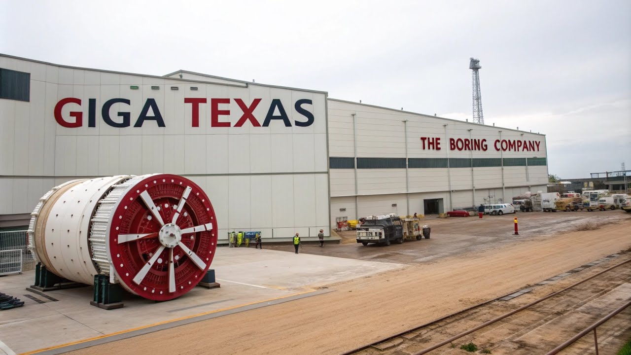 Tesla Cyber Tunnel: The New Revolution in Cybertruck Production! - YouTube