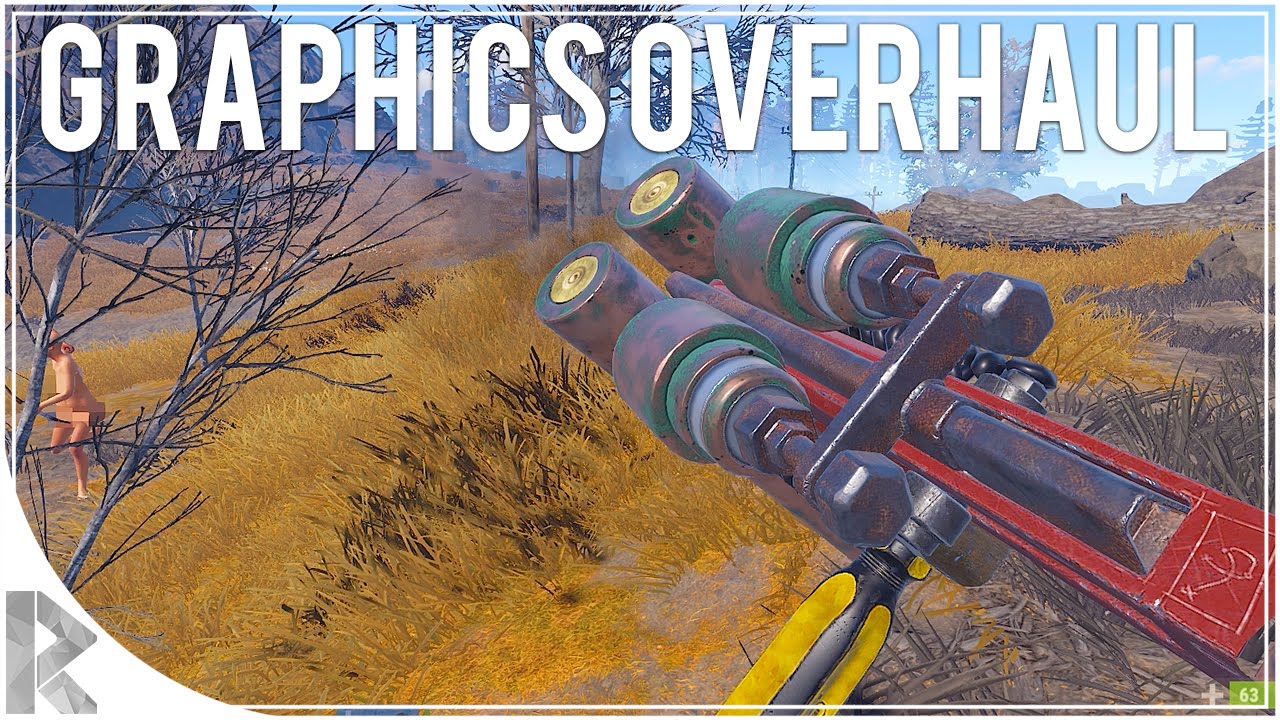 Graphics Overhaul, First Day Struggle! - Rust Survival with Friends #29 ...