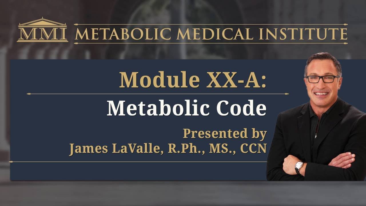 A Preview to Module XX-A: Metabolic Code Triad Training - YouTube