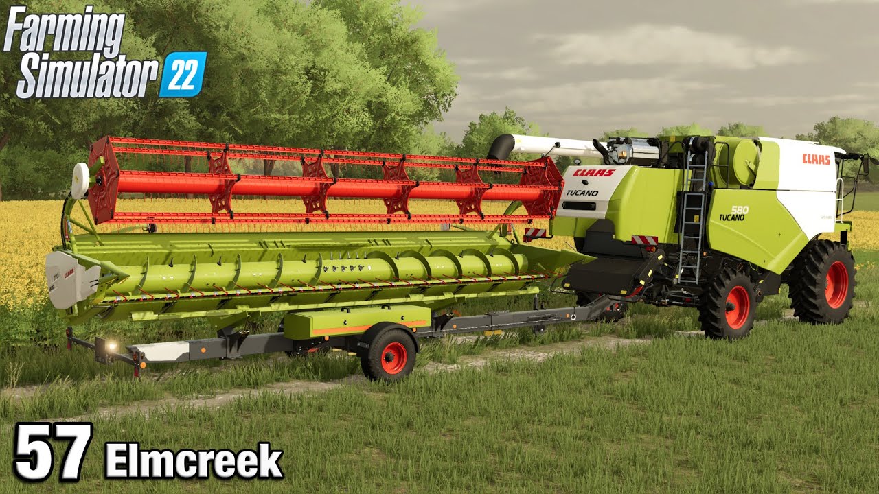 GETTING READY FOR FIRST HARVEST WITH THE NEW COMBINE - Farming ...