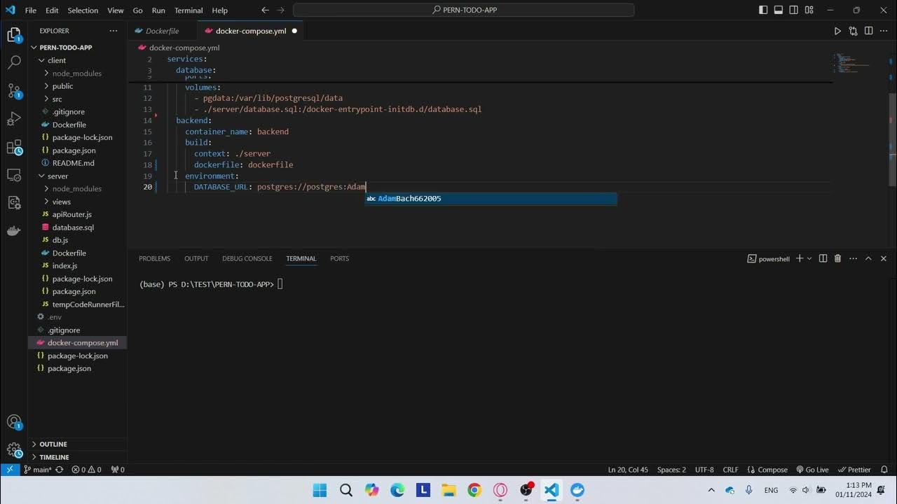 Docker Compose Demo - YouTube