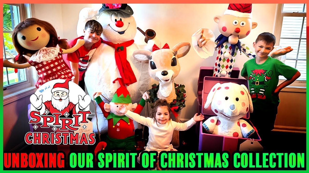 Spirit Christmas 2025 Animatronics Unboxing | Full Animatronic ...