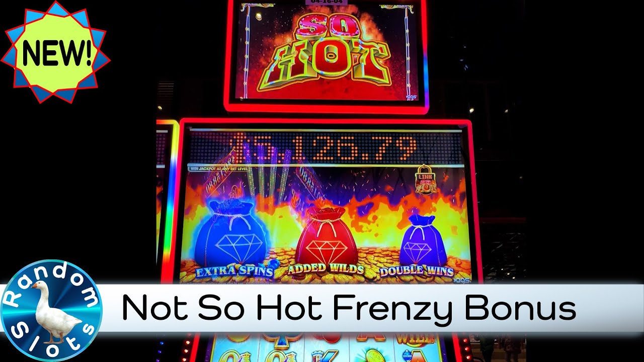 So Hot Frenzy Slot Machine Bonus - YouTube
