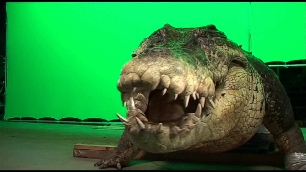 Creating the mechanical crocodile for 'Rogue' - YouTube
