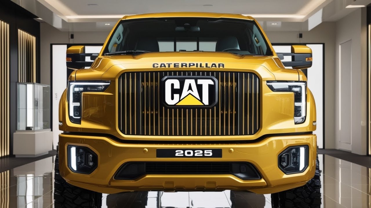 New 2025 Caterpillar Pickup Truck Will Blow Your Mind - YouTube